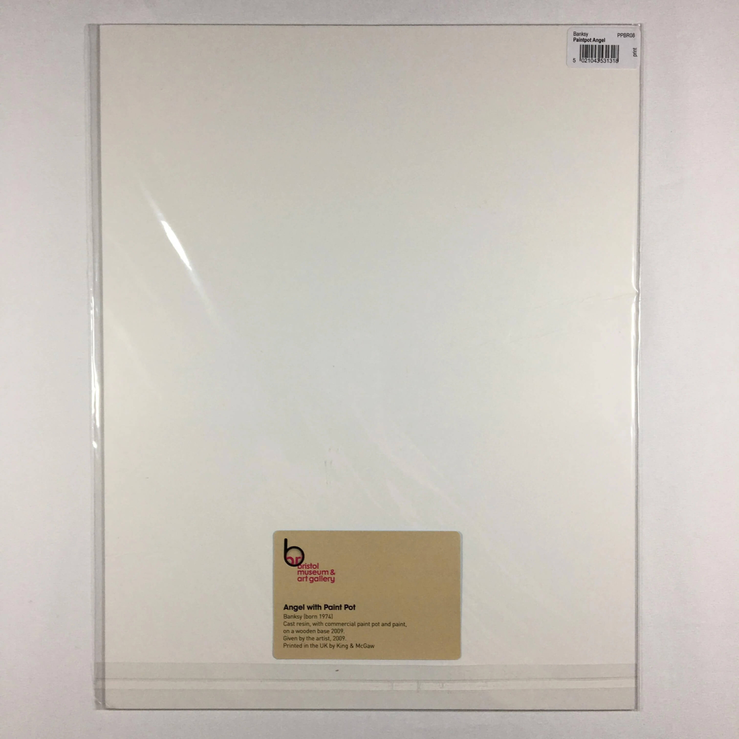 Paint Pot Angel (Poster) - Banksy | Stopwatch Gallery | Art