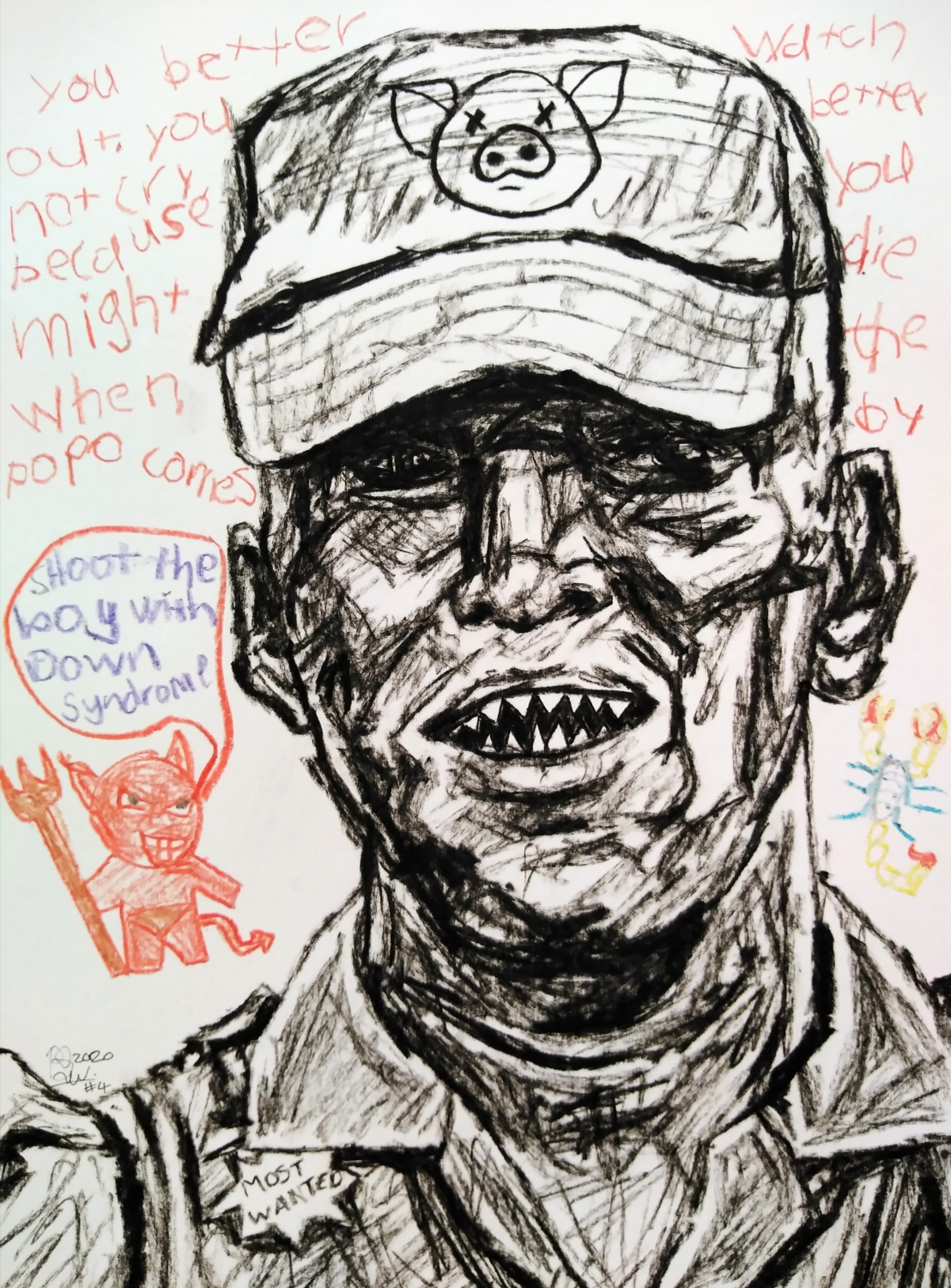 The monster under Nathaniël's bed - Reece Swanepoel | Stopwatch Gallery ...