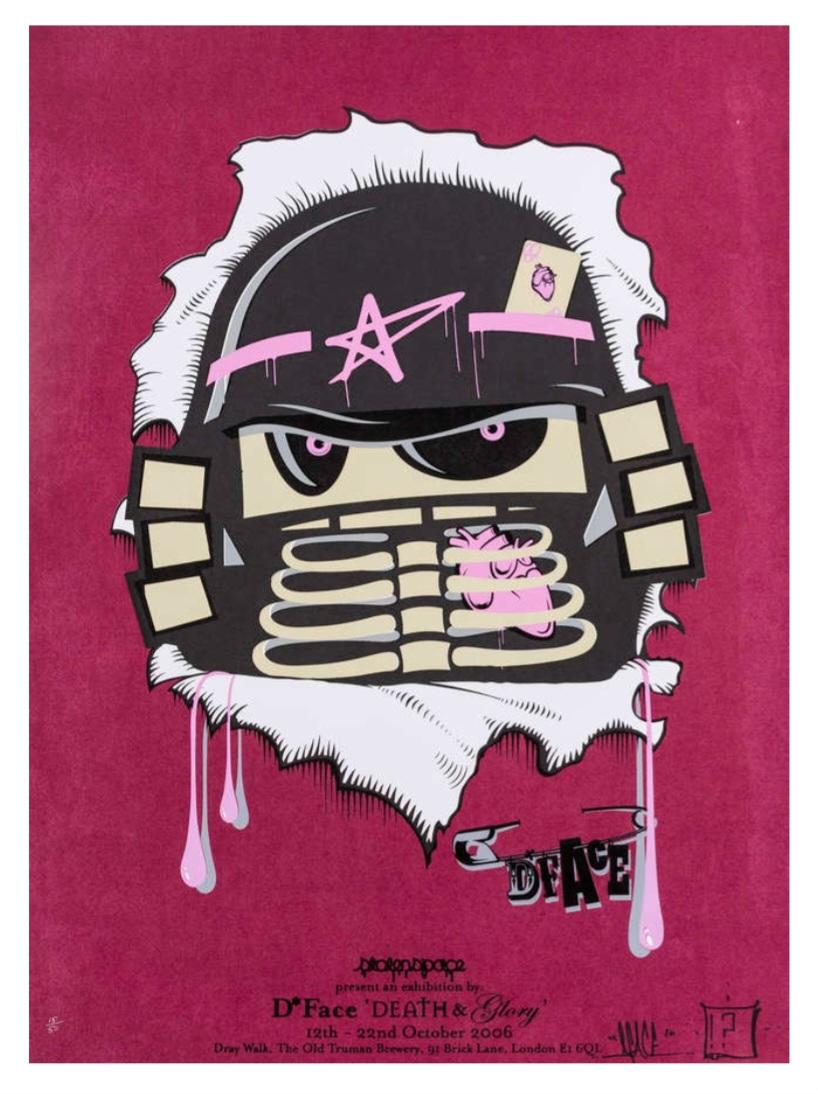 'Death & Glory' - DFACE | Stopwatch Gallery | Art Gallery