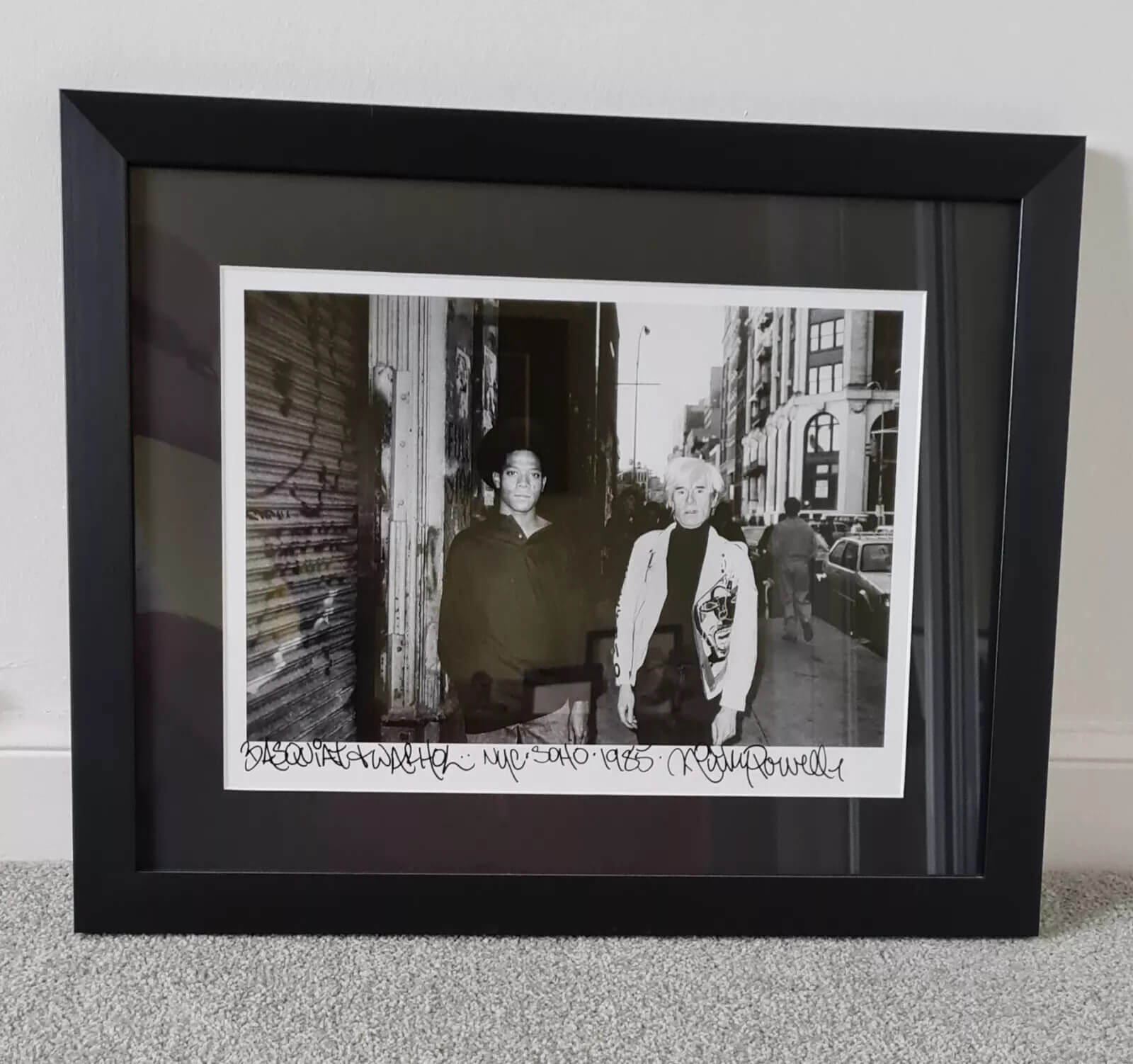 'Andy & Basquiat' - Ricky Powell | Stopwatch Gallery | Art Gallery